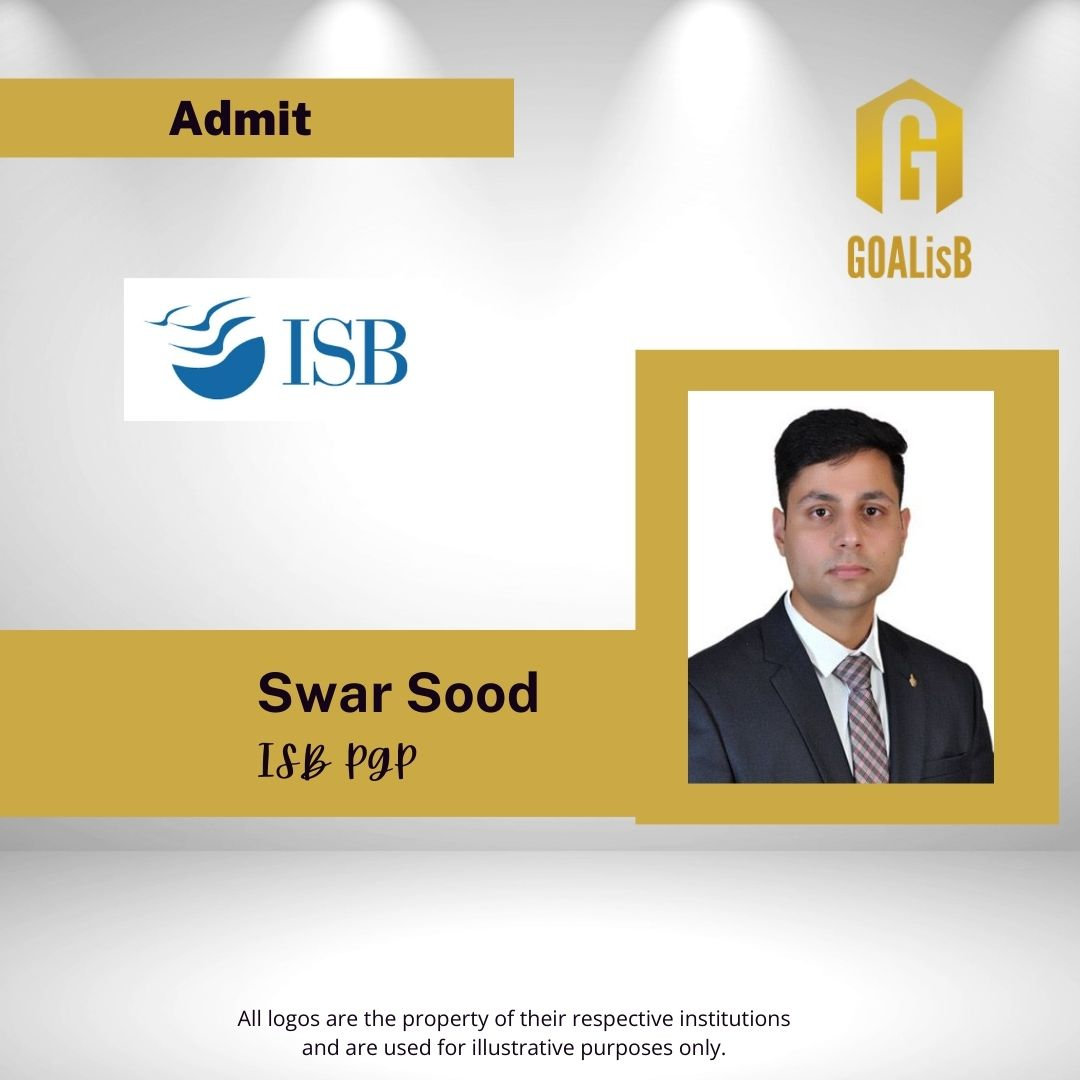 Swar Sood | GOALisB